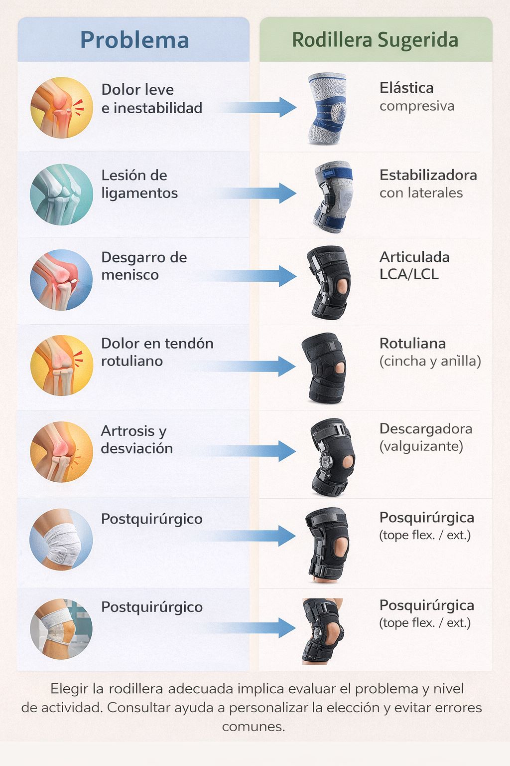 Tipos de Rodilleras y Cómo Elegir la Tuya – Ortopedia Pérez Borges